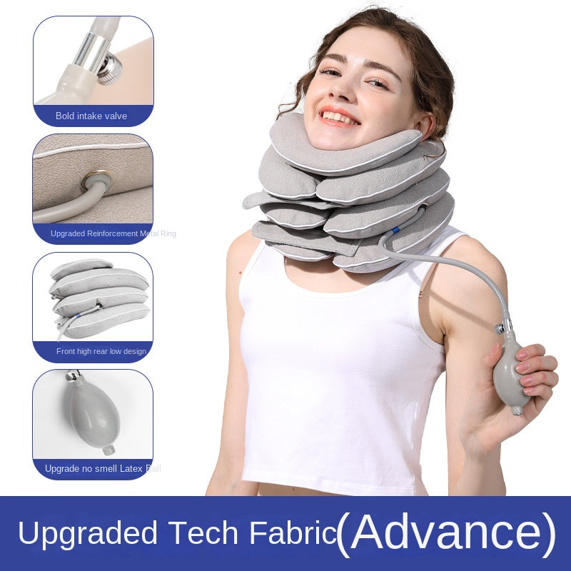 Inflatable Cervical Traction Device Home Use Technology Fabric Neck ...